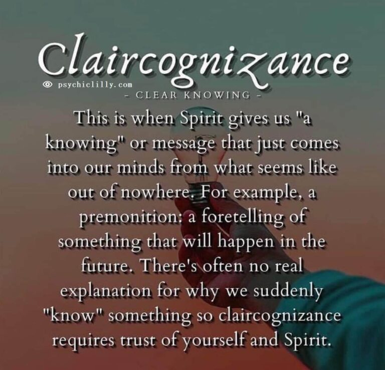 The 8 Clair Senses Explained | Learn Your Dominant Clair & Psychic ...