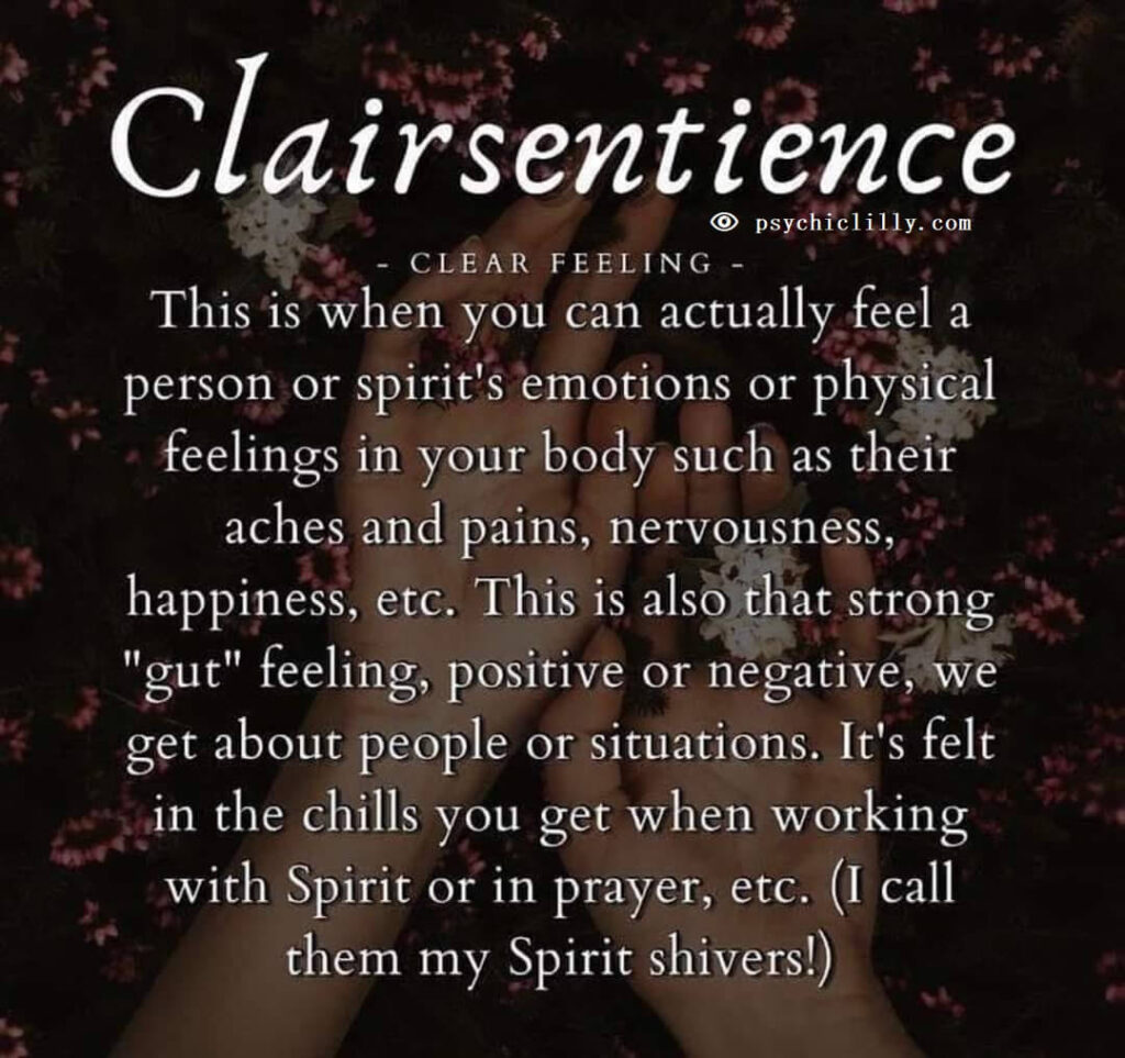 The 8 Clair Senses Explained | Learn Your Dominant Clair & Psychic ...