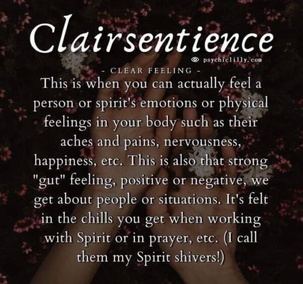 The 8 Clair Senses Explained | Learn Your Dominant Clair & Psychic ...