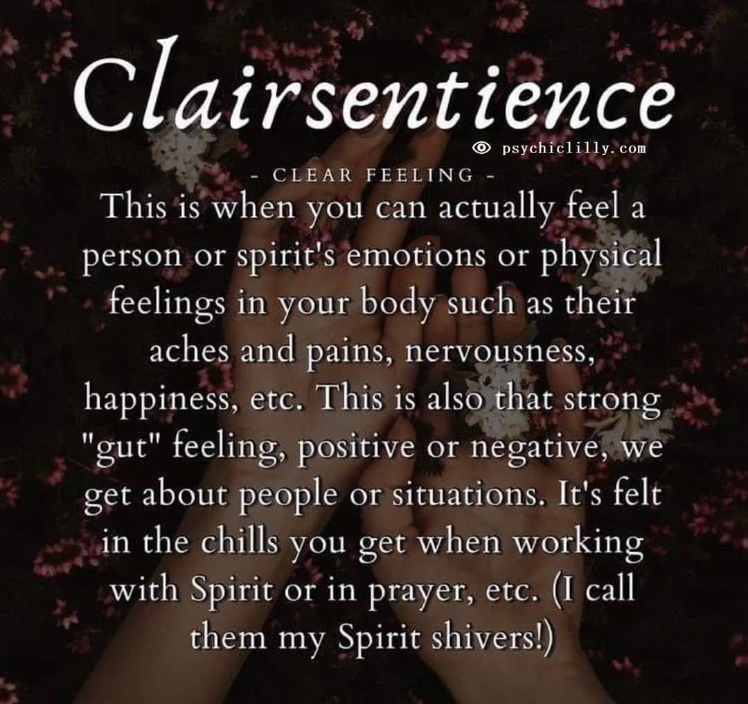 The 8 Clair Senses Explained | Learn Your Dominant Clair & Psychic ...