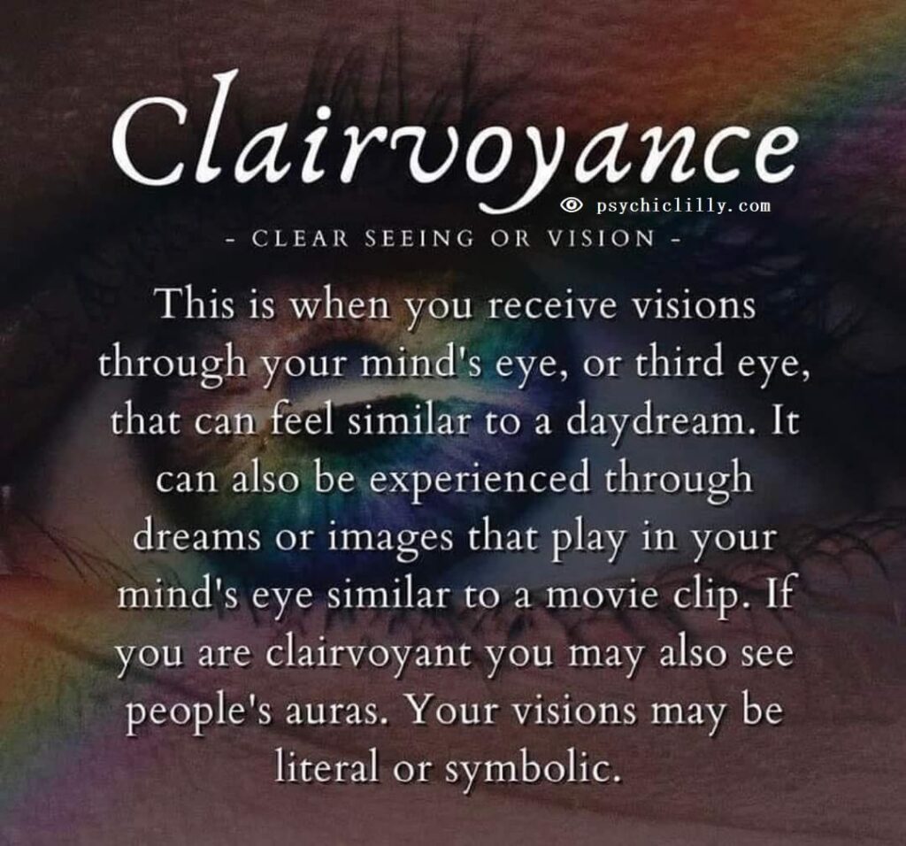 The 8 Clair Senses Explained | Learn Your Dominant Clair & Psychic ...
